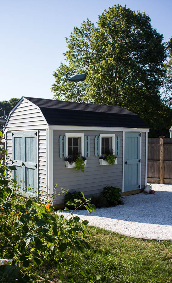 My Coastal She Shed on The Home Depot - Finding Silver Pennies