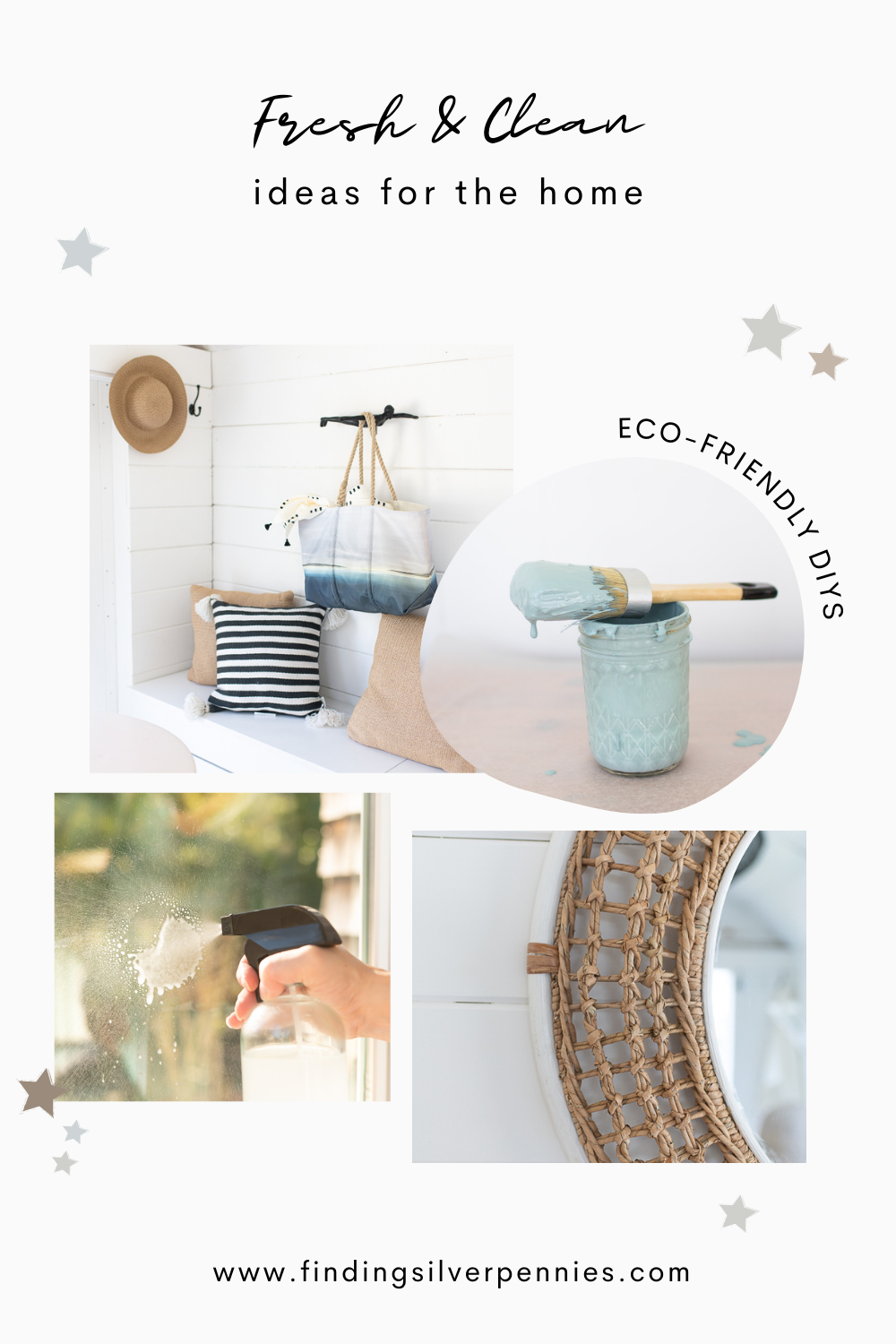 Fresh and Clean Home Ideas - Finding Silver Pennies
