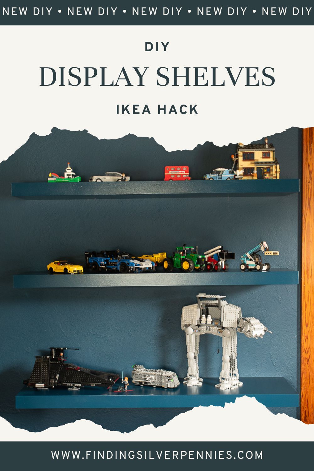 DIY Display Shelves Finding Silver Pennies DIY Display Shelves Finding Silver Pennies
